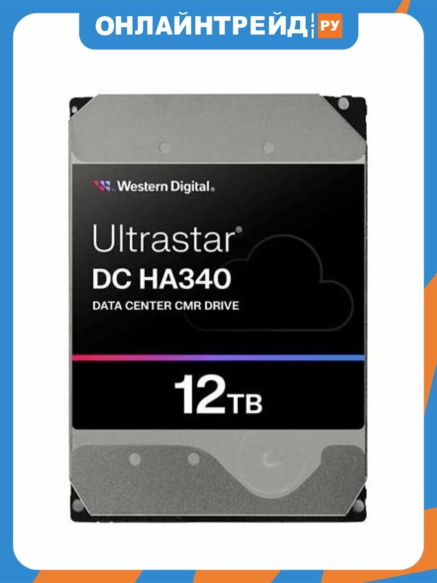 Серверный HDD диск Western Digital WD 3.5" Ultrastar HA340 SATA-III 12TB