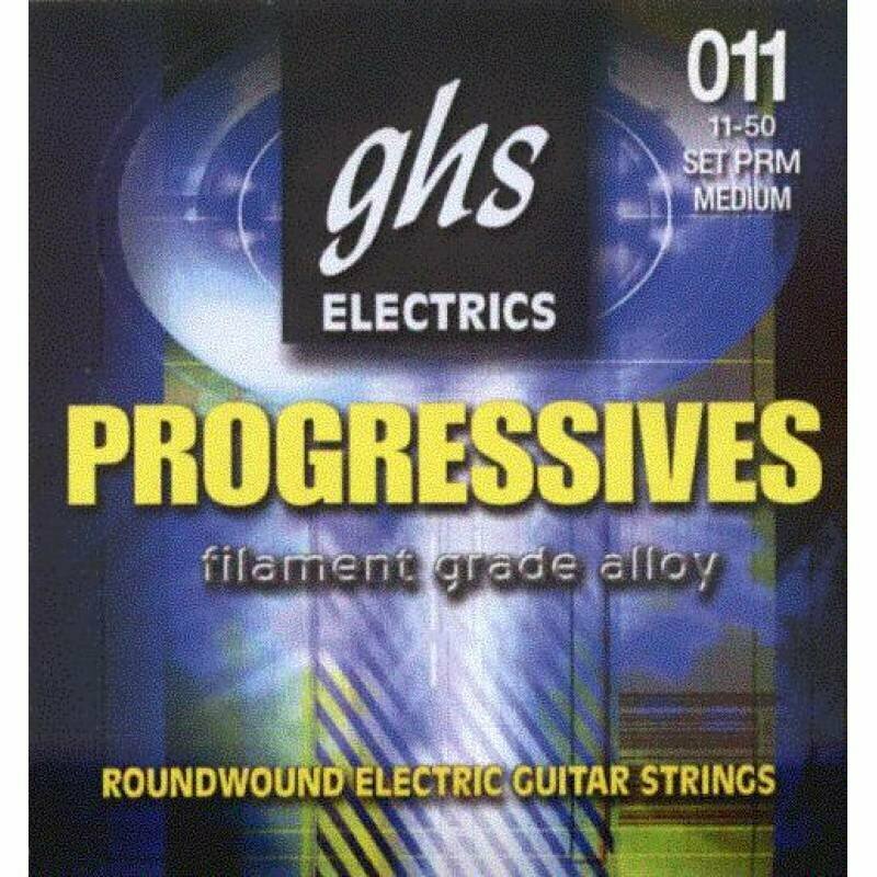Струны для электрогитары GHS Strings PRM Progressive 11-50