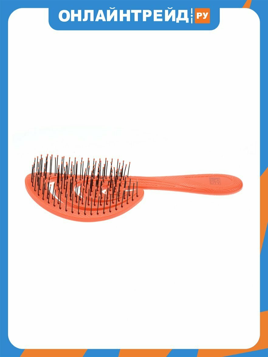 Щетка продувная Dewal Beauty Ocean wave массажная, Coral