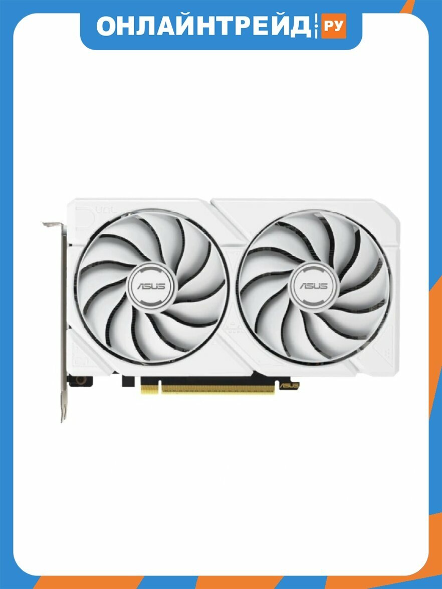 Видеокарта Asus Radeon RX 9060 XT DUAL WHITE 16G