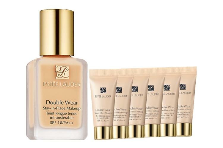 Тональная основа женская ESTEE LAUDER Double Wear, 5 пробников SPF 10/PA++