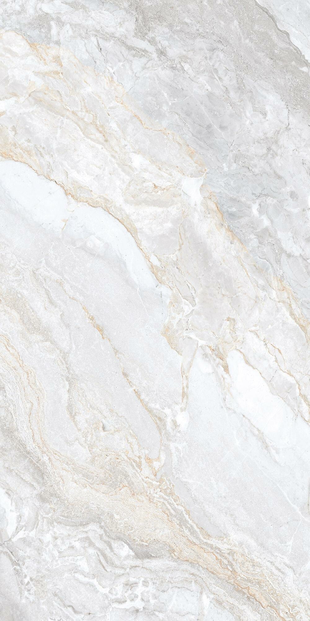Керамогранит Arcadia Ceramica Trivola Bianco CR4016-A светло-серый карвинг 60х120 см
