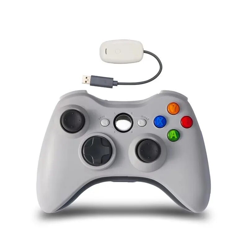 Беспроводной геймпад JeanAnte для Xbox 360 Белый, White