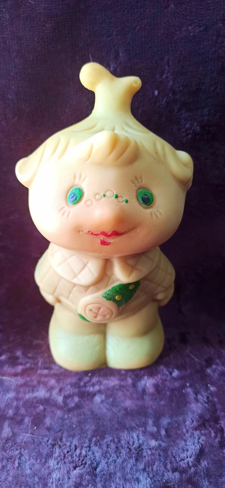 Винтажная советская резиновая игрушка, 15 см, СССР