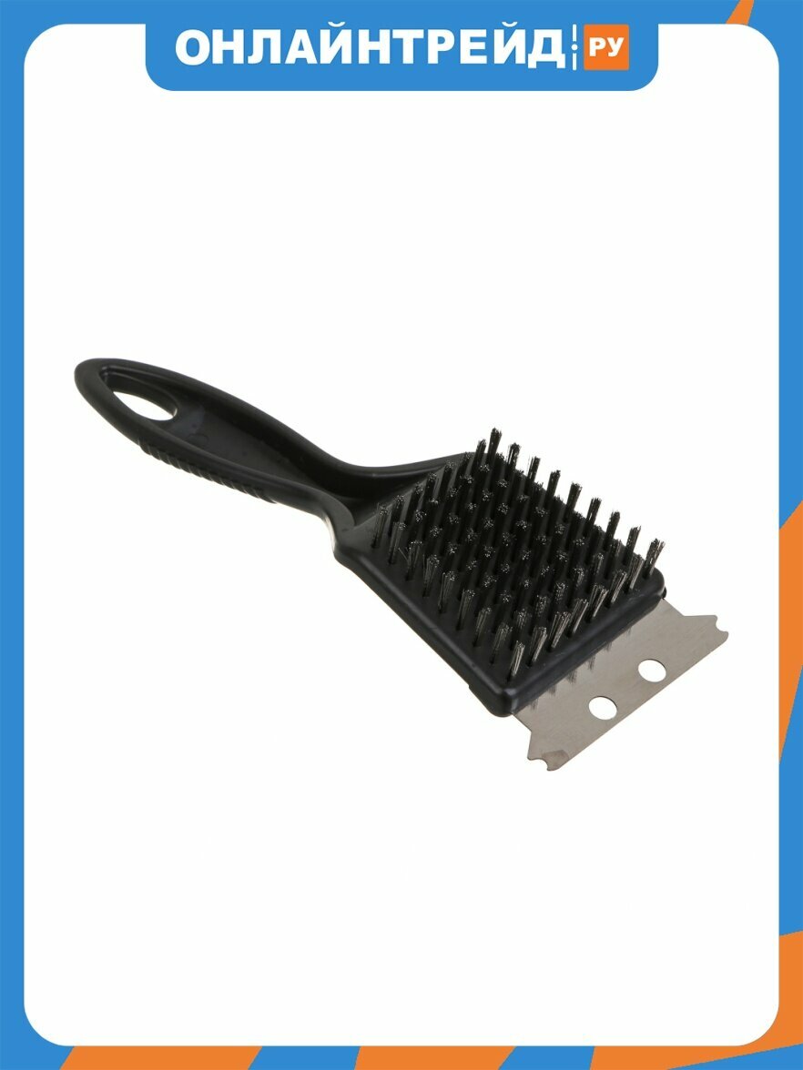 Щетка Grillboom для чистки мангала с скребком тм , 21х7см