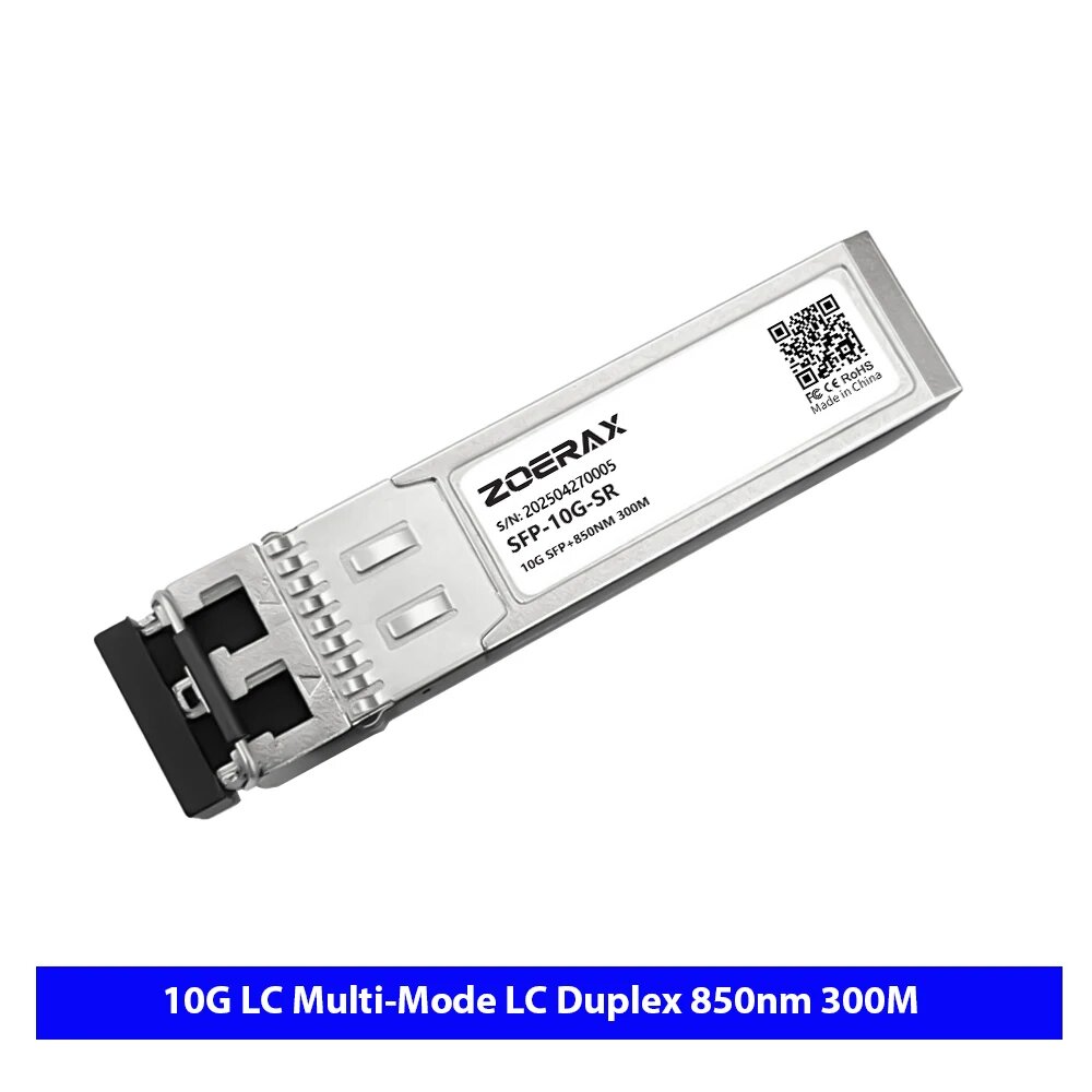 ZoeRax SFP-1.25G-SR Многомодовый оптоволоконный трансивер 10G