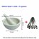 Керамический ступок и пестик 60/80/100 мм 60mm