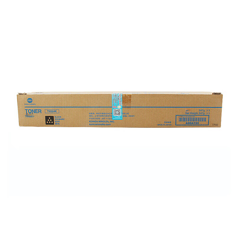 Картридж Konica Minolta TN324K Тонер 28000 страниц Чёрный Подходит для моделей C308 C368 Цвет：TN324K Тонер [Пекинский