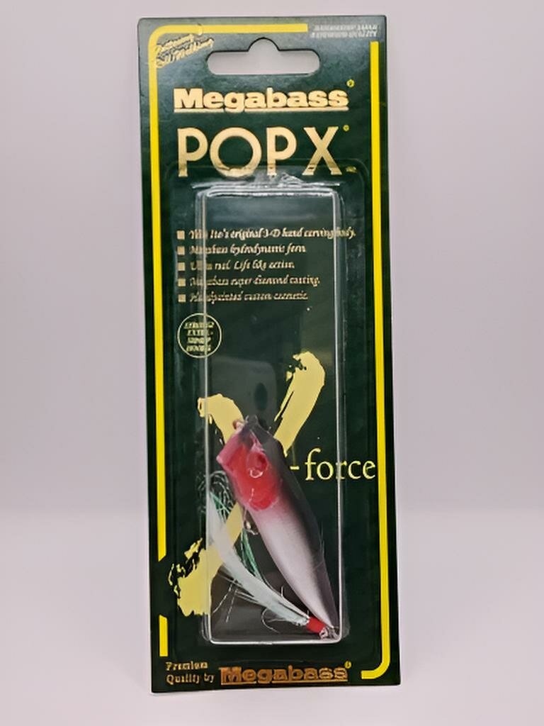 Воблер Megabass Pop-X 64мм, 7г, поппер для рыбалки на хищника