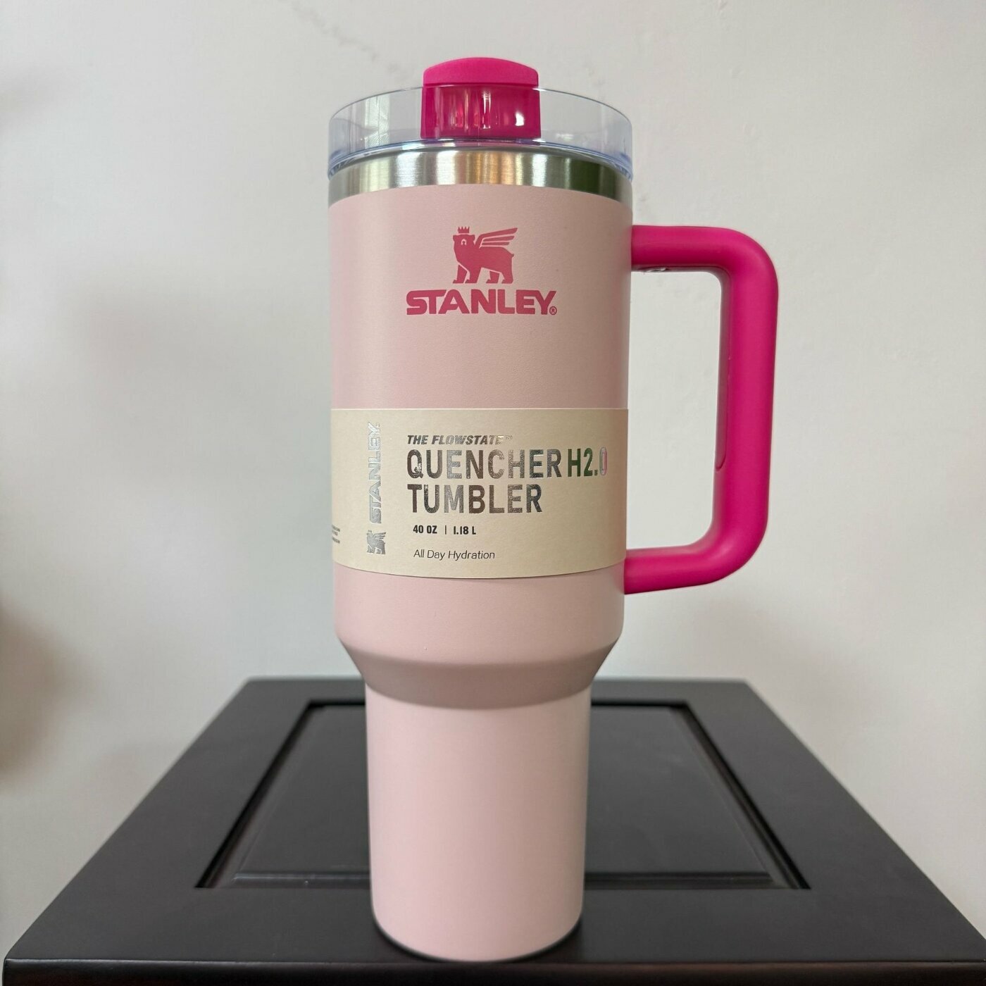 STANLEY -Чашка с ручкой, двухслойная нержавеющая сталь, автомобильная чашка, чашка Ice Tyrant, 1,18л