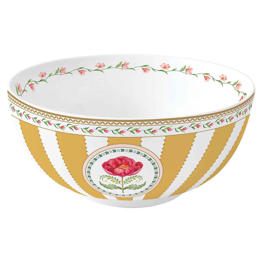 Салатник Flowery D15 см фарфоровый Easy Life R1191/FLRY