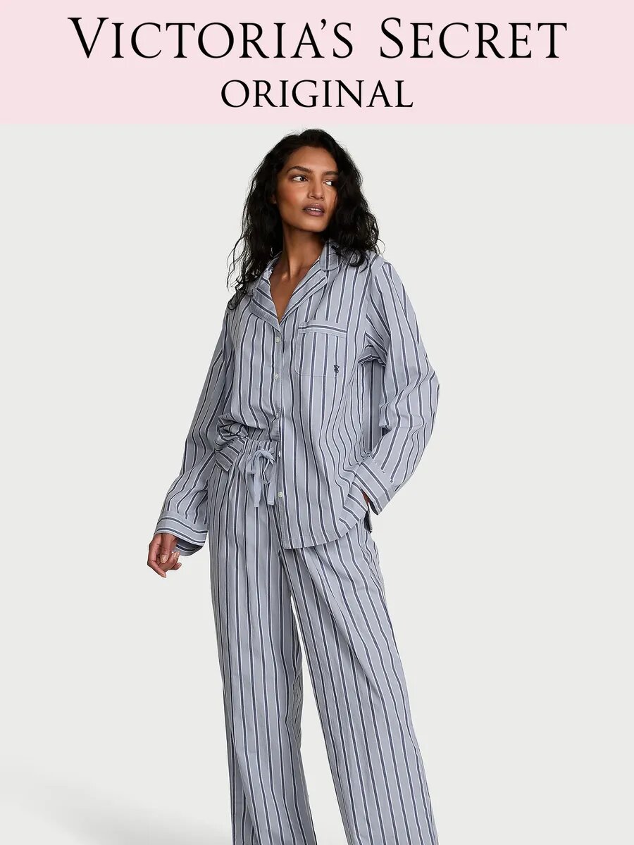 Пижама Heritage Cotton Long Pajama Set