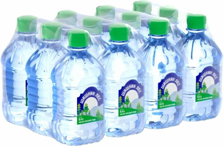 Шишкин лес вода питьевая негазированная 0,4 л *12 шт