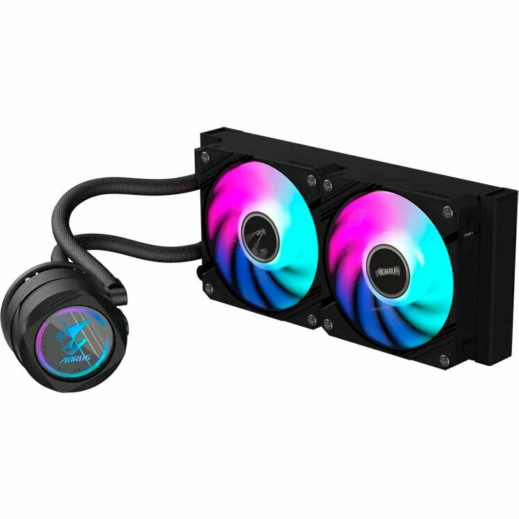 Система водяного охлаждения для ПК Gigabyte GP-AORUS WATERFORCE II 240 120 мм A-RGB
