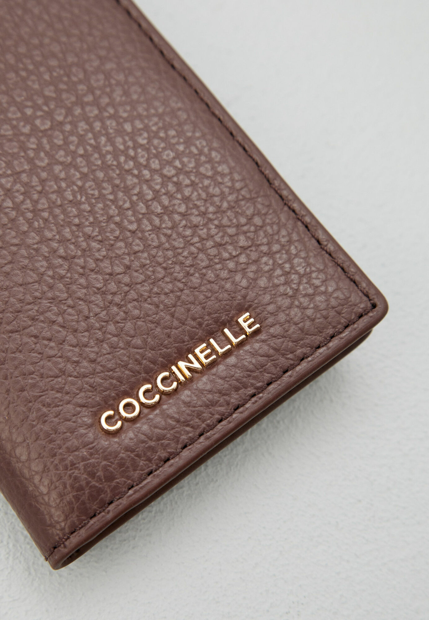 Кошелек COCCINELLE, коричневый — фото 1