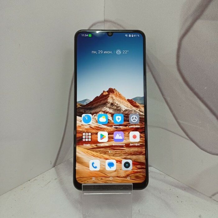 Смартфон realme Note 60x 3/64 Черный