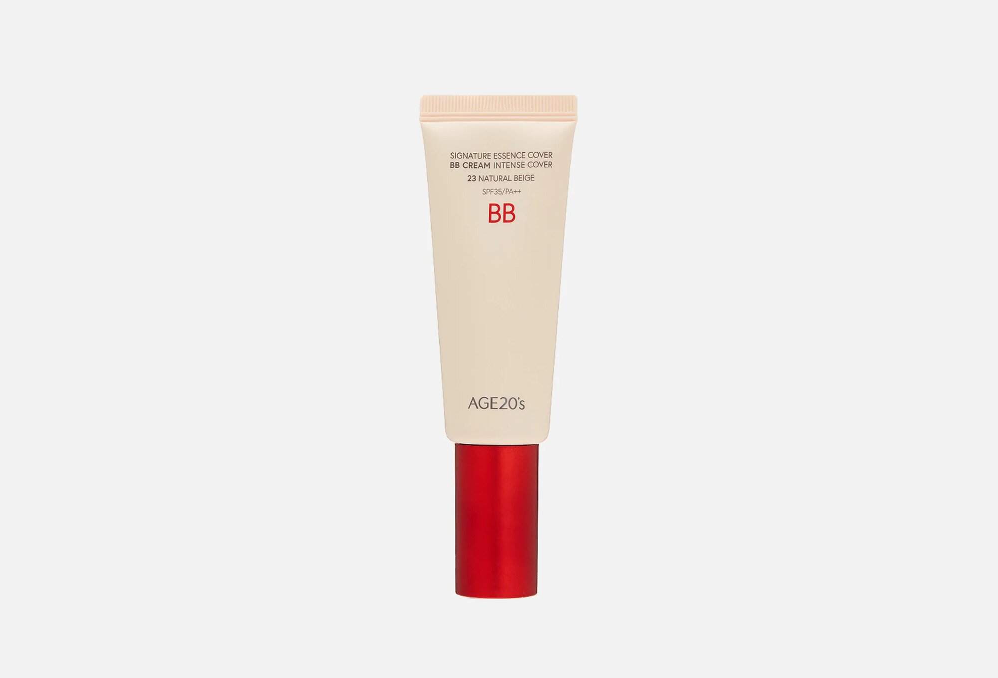 AGE 20s Signature Essence Cover BB-крем для увлажнения и сияния лица SPF 35 40мл 23, Natural beige