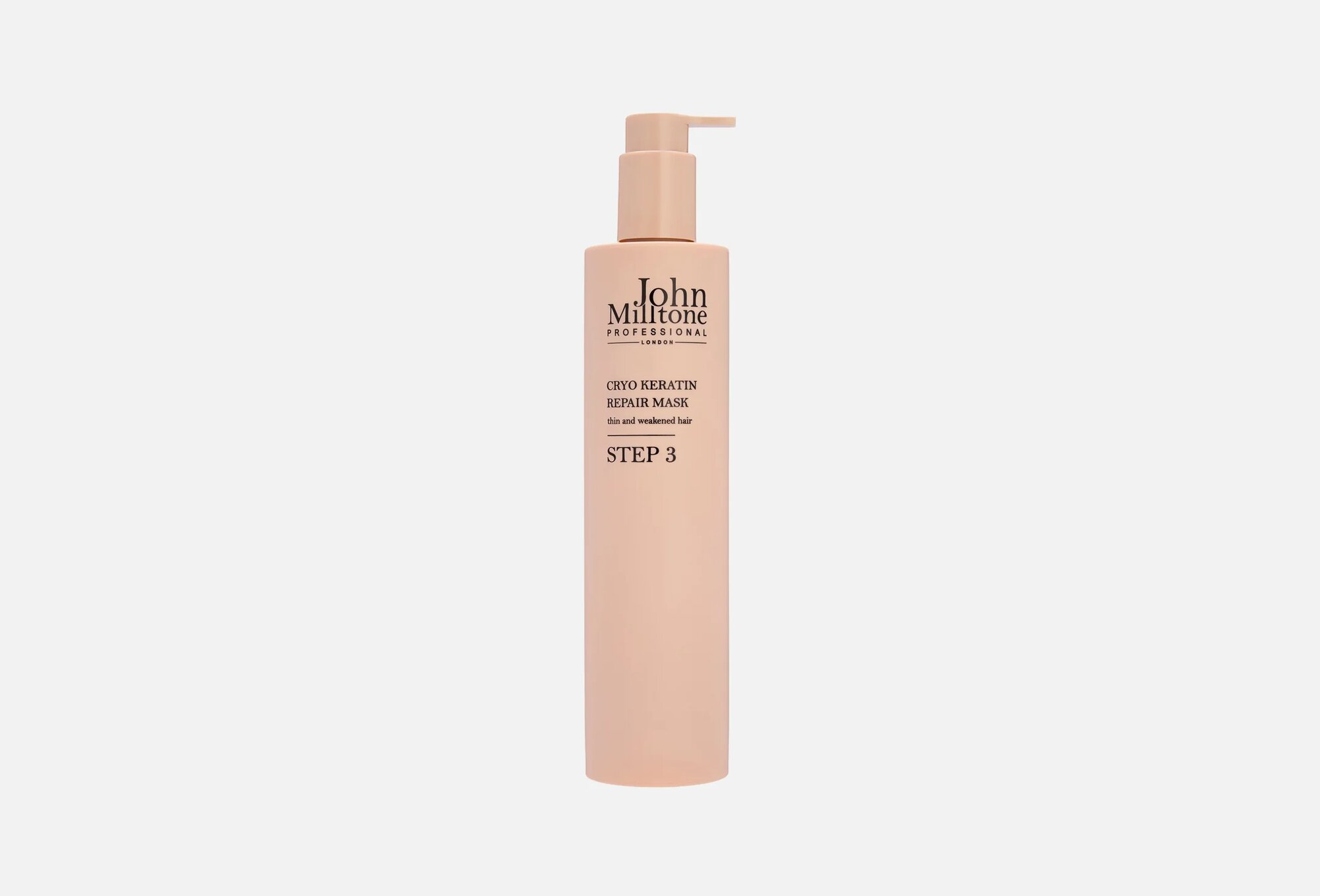 John Milltone thin and weakened hair CRYO KERATIN Маска-реконструктор для интенсивного восстановления волос 400мл