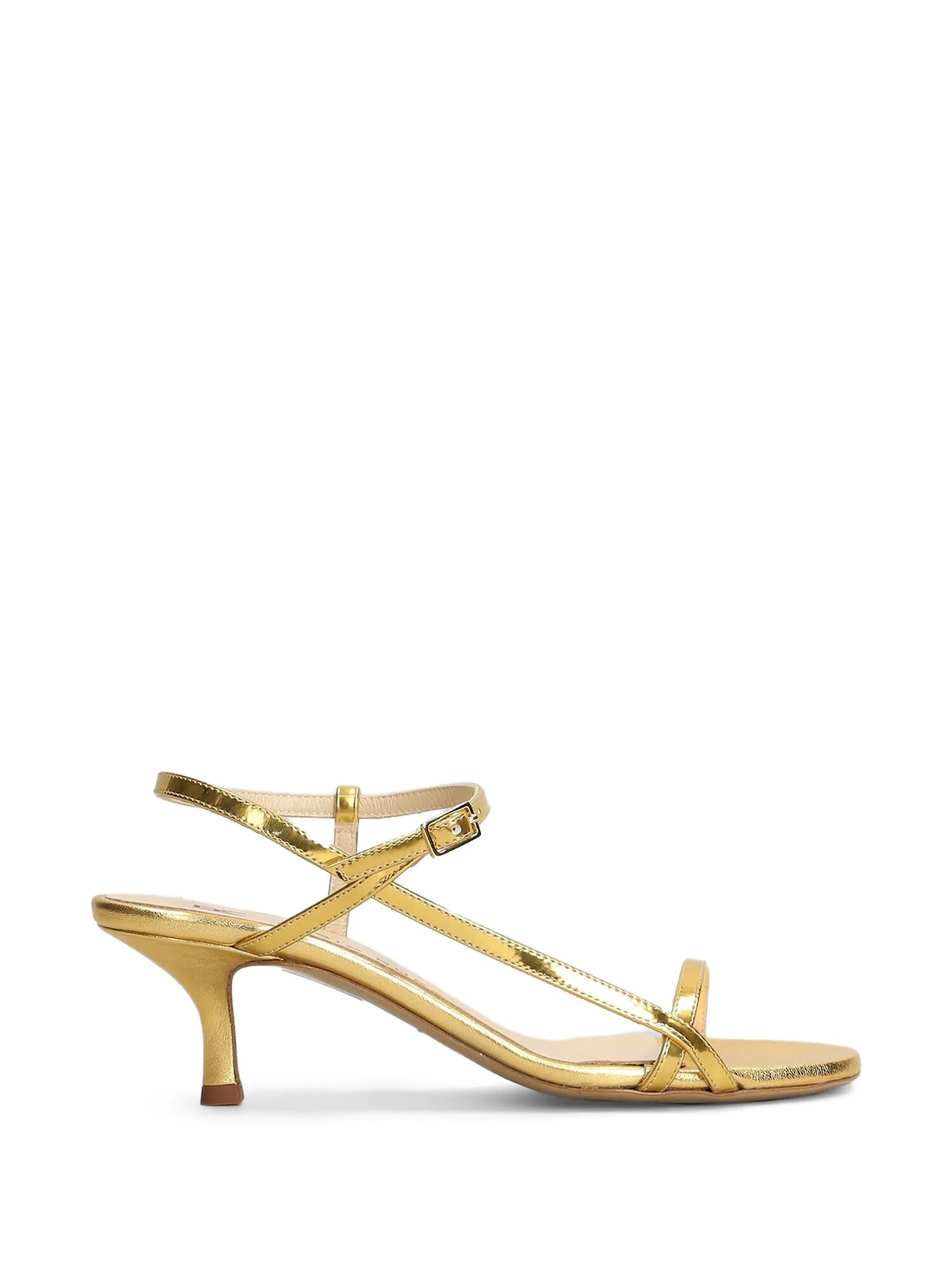 Босоножки Fabio Rusconi Metallic strappy sandals