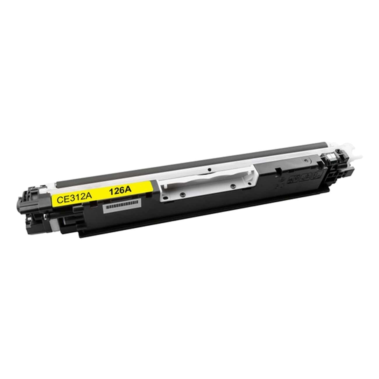 Совместимый картридж CE312A, CF352A, Canon 729 1K Yellow Aquamarine