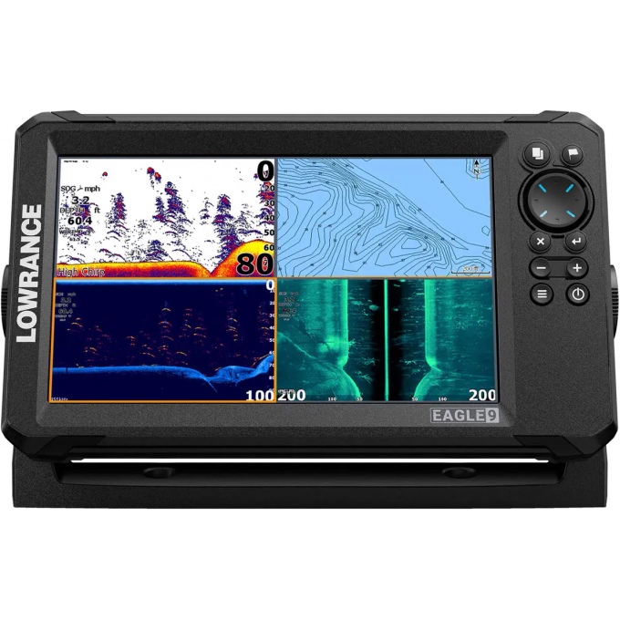 Эхолот Lowrance Eagle 9 Fishfinder/Chartplotter + Tripleshot HD Transducer + C-MAP 000-16229-001