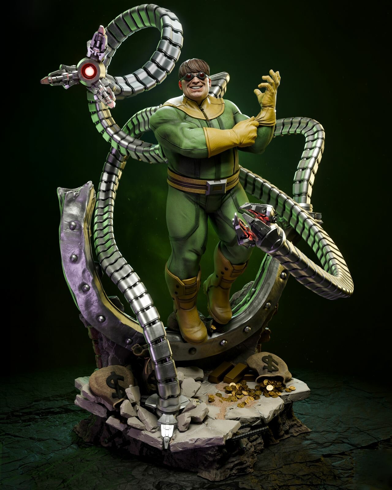 Сборная модель Dr. Octopus (Marvel), 483мм для покраски
