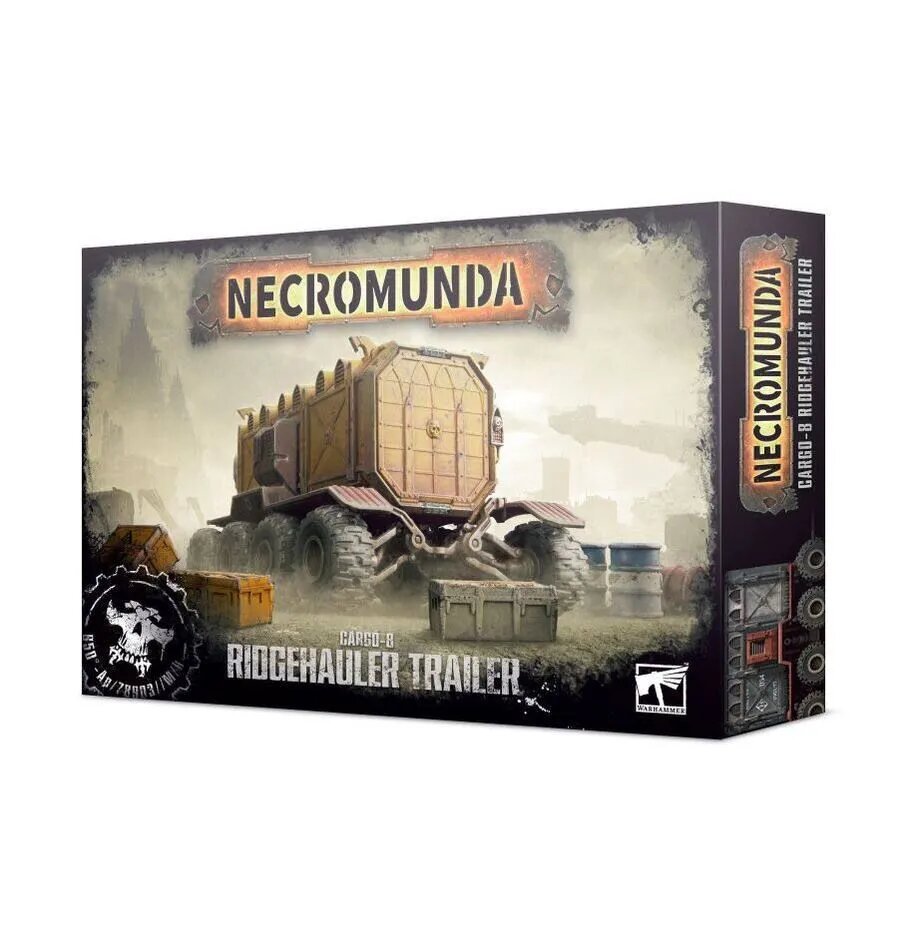 Warhammer 40000 миниатюры - NECROMUNDA: CARGO-8 RIDGEHAULER TRAILER