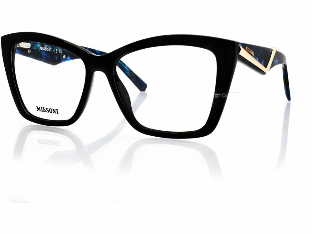 Оправа Missoni MIS 0271/C QFU, тип оправы ободковая, материал оправы пластик, пол женские, форма оправы кошачий глаз
