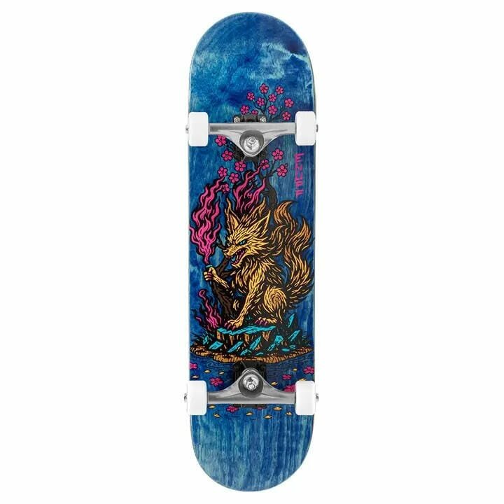 DECATHLON скейтборд enuff yokai kitsune 8.25 дюйма, синий, 81.6x21 см