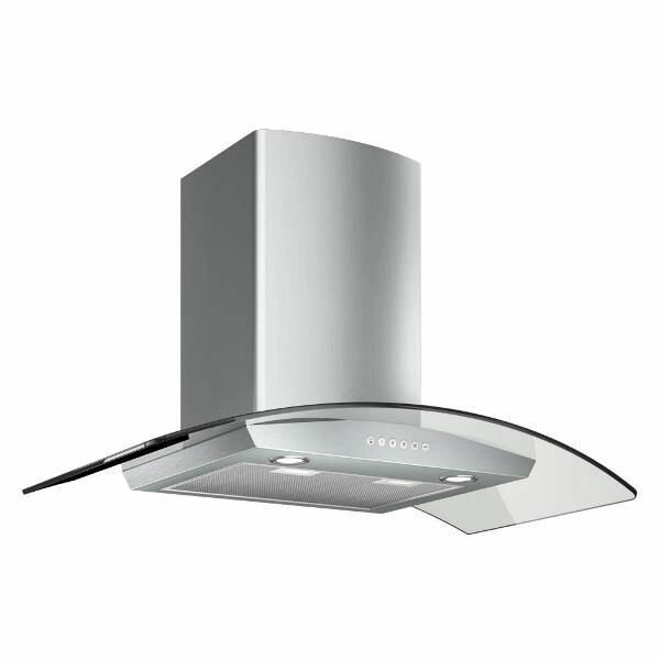 Вытяжка Elikor Аметист S4 90Н-700-Э4Д нержавеющая сталь/ тонированное стекло