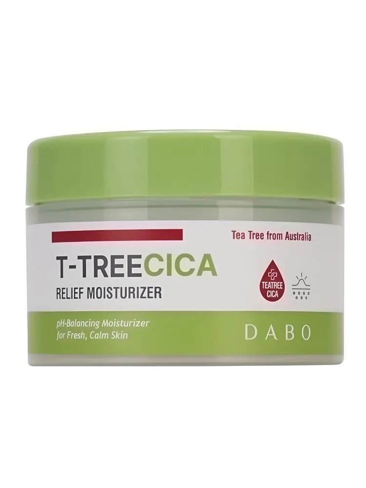 Увлажняющий крем для проблемной кожи DABO T-TreeСica Relief Moisturizer, 50 мл