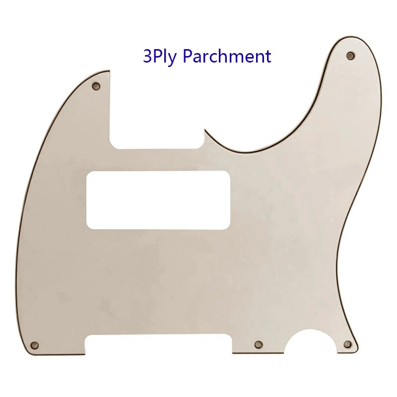 Pleroo 52' Tele P90 накладка для гитары Серый, 3Ply Parchment