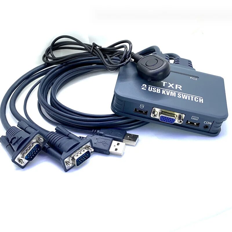 KVM-переключатель VGA 2 в 1 oeny 1080P