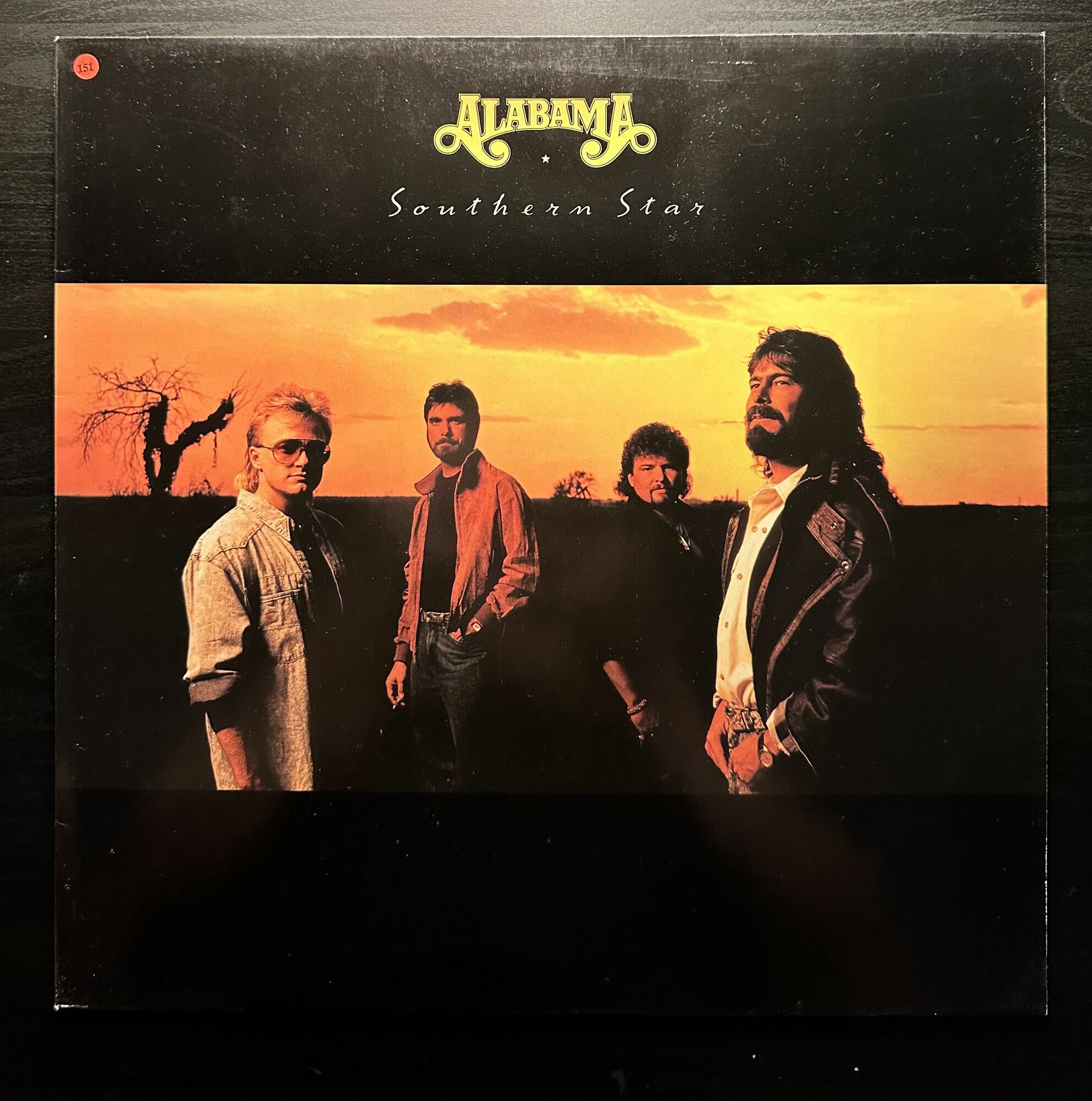 Виниловая пластинка Alabama Southern Star (Германия 1989г.)