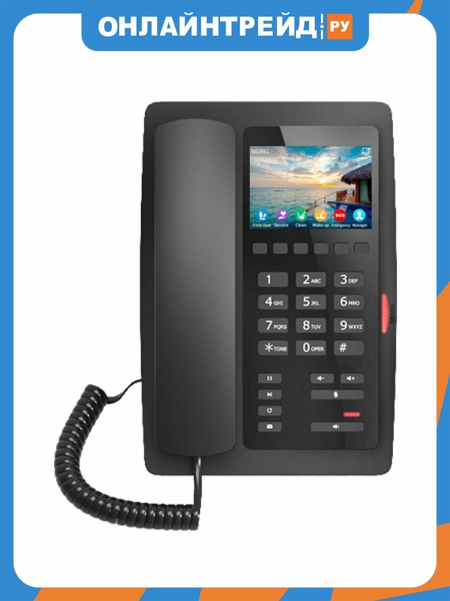 IP-телефон Fanvil H5W черный