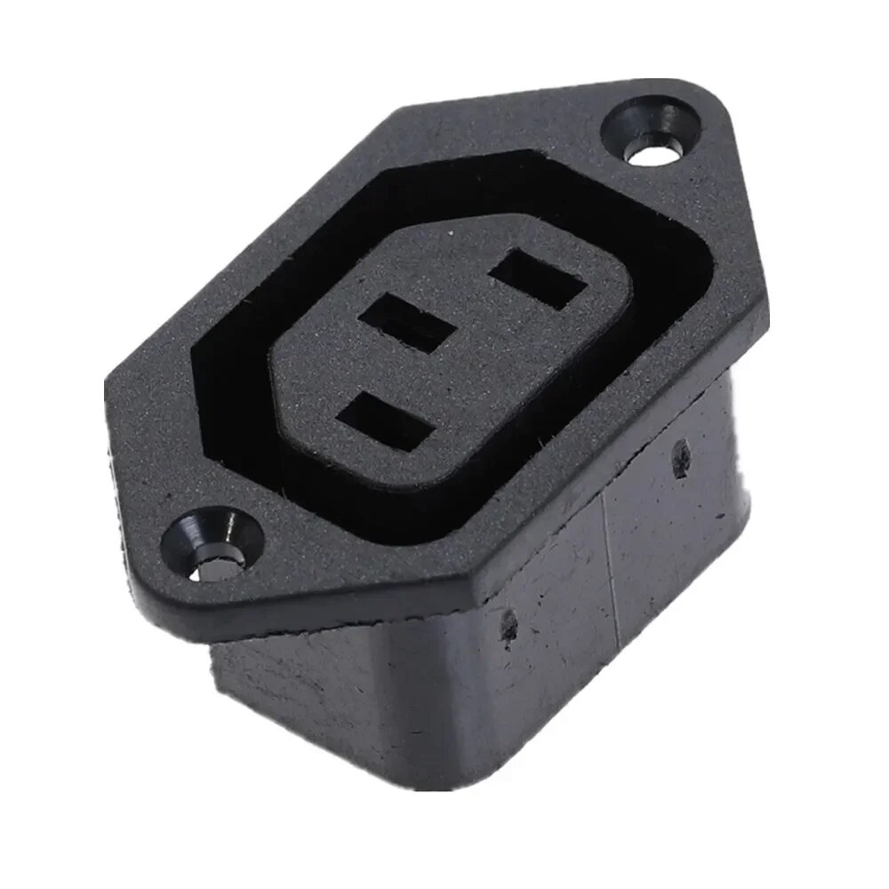Розетка IEC320 C14 C13 3-контактная Зеленый, армейский зеленый