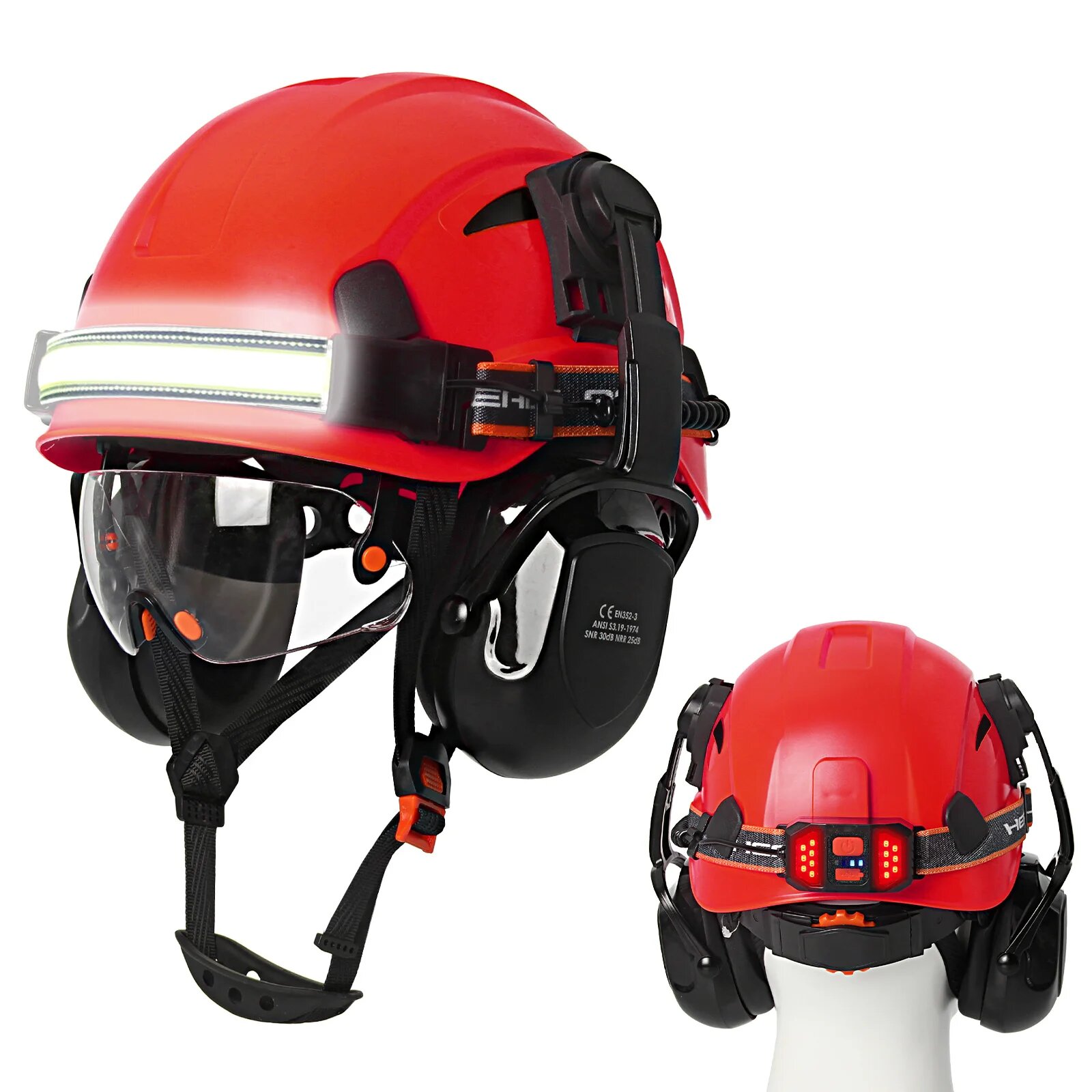 Каска пожарная Aolamegs SF06/CR08/CR06, Красный/Red B