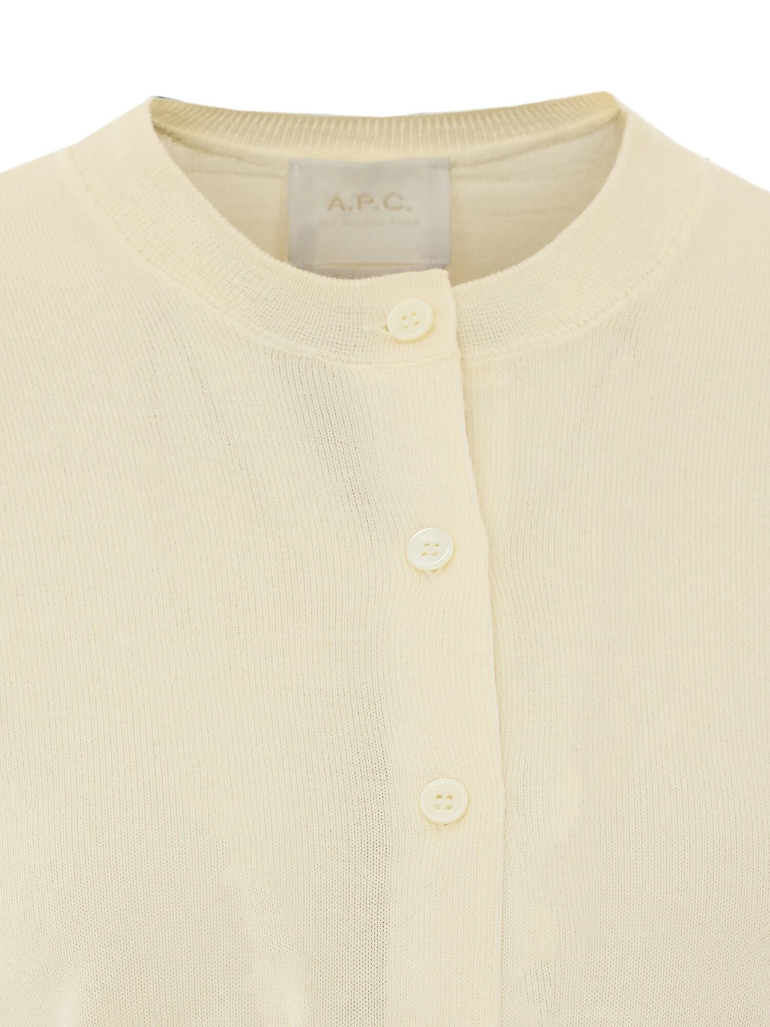 Кардиган A.P.C. Wool cardigan, размер 40 EU, разноцветный — фото 1