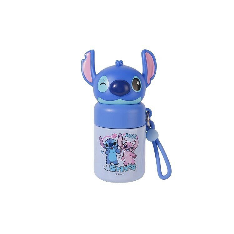 Мини вакуумный термос с прямой крышкой для детей и подростков stitch 200 мл