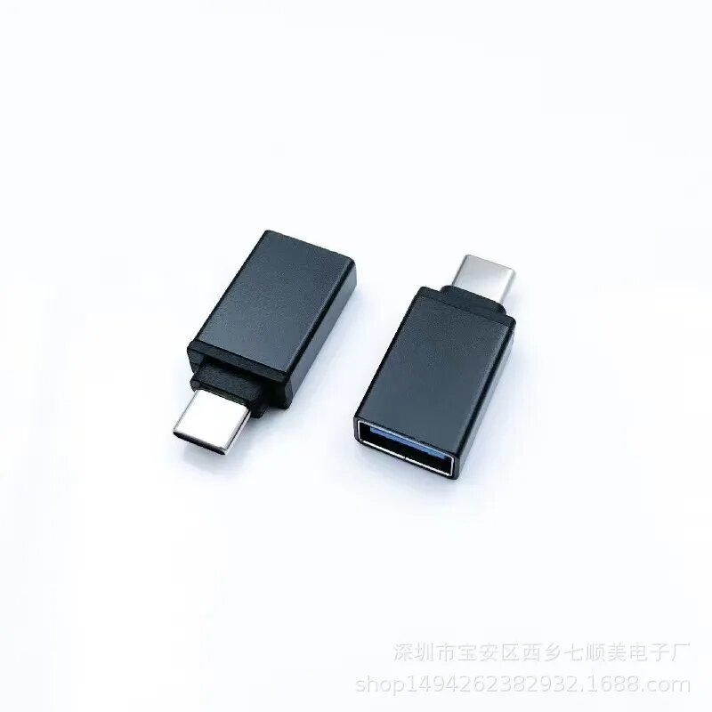 100 шт. Type-C «папа» на USB 3.0 «мама» OTG адаптер-конвертер для телефона Android USB-диск Micro USB-разъем адаптер USB типа C