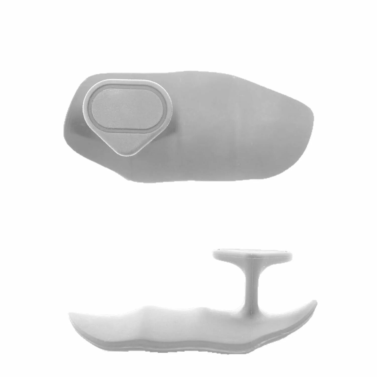 RPXBGUCKARHG Анти-слип грипы для силовой тренировки Серый, 1Pair Grey