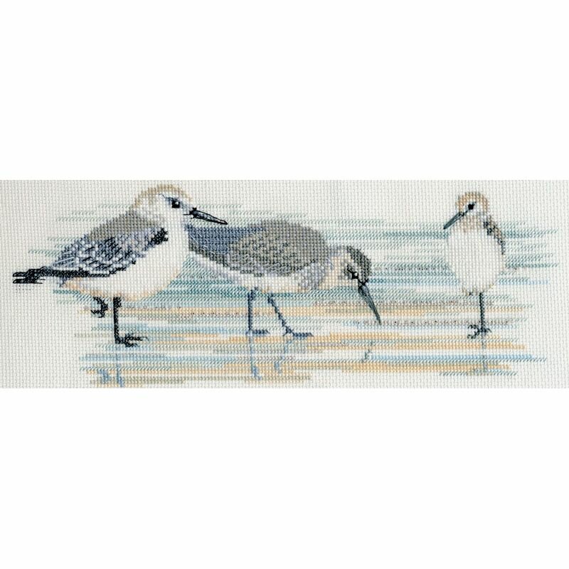 Набор для вышивания DERWENTWATER DESIGNS "Waders", канва, мулине