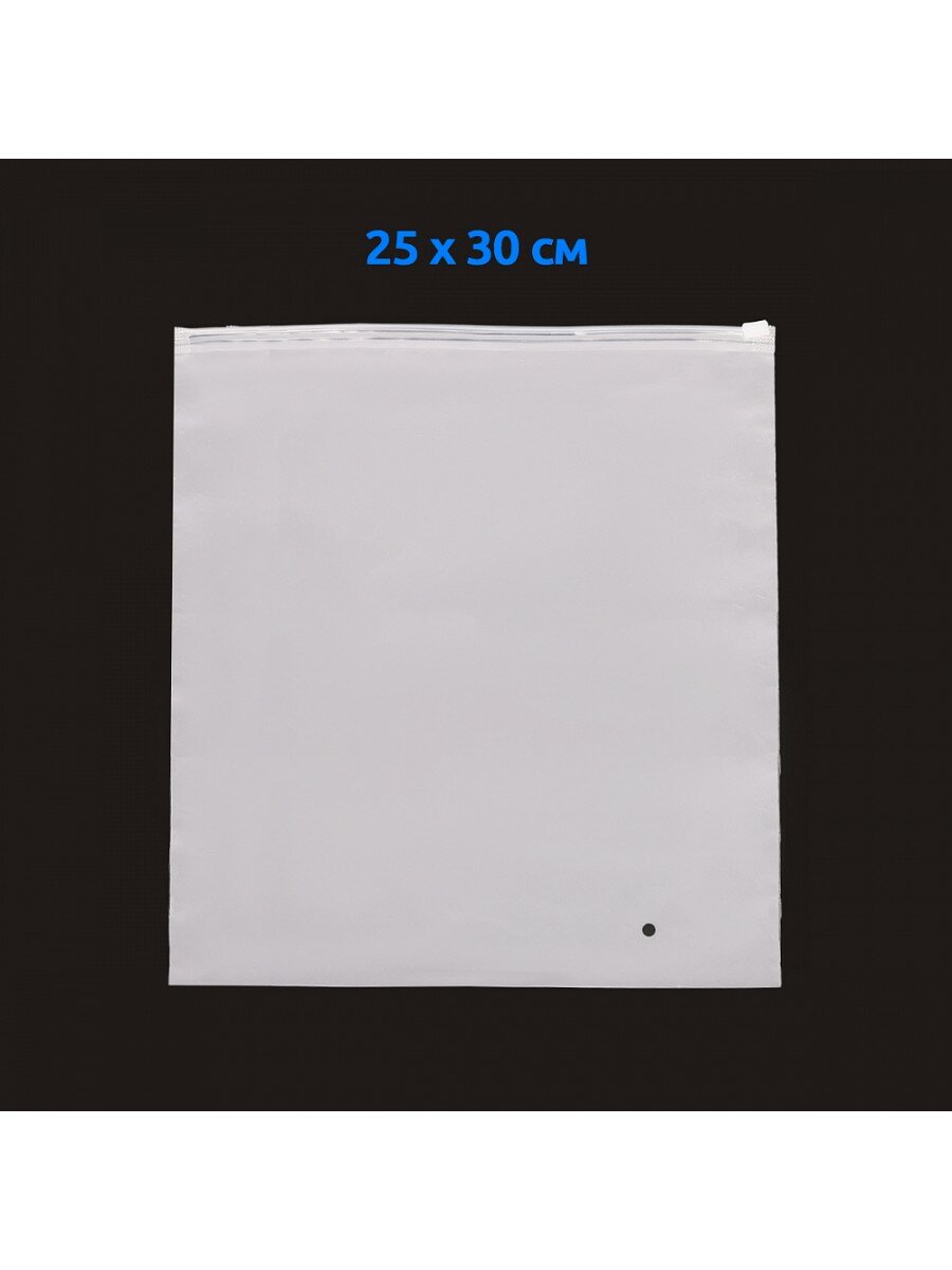 Пакет с замком zip-lock 25х30 см 70 мкм, в упаковке 100 шт, TBY 1126 г