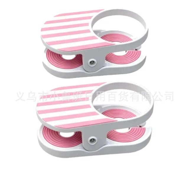 Держатель для стаканов Clip-On Розовый, 2pc pink