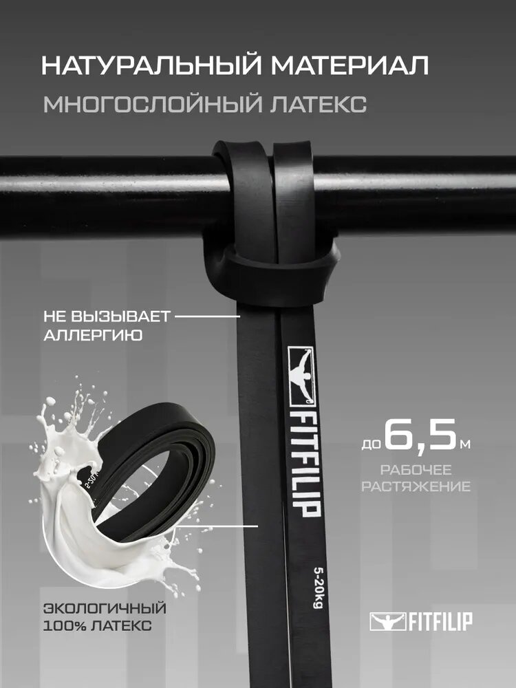 Резинка для фитнеса FITFILIP