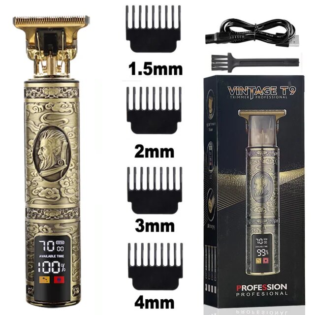 T9 электрический триммер для волос LCD set 5