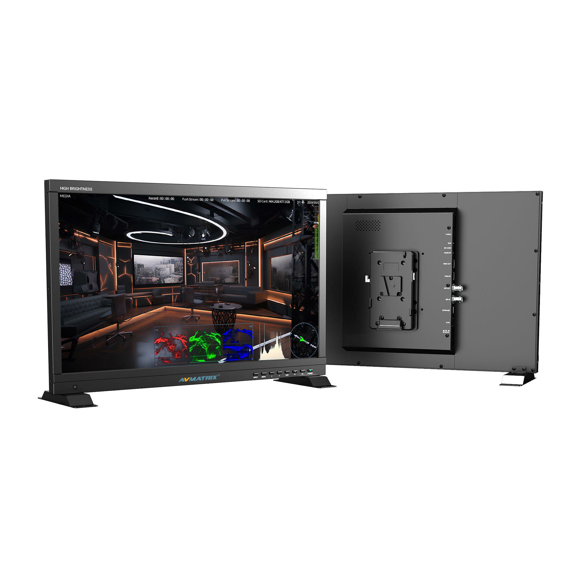 Видеомонитор AVMATRIX BDM215-E стример-рекордер