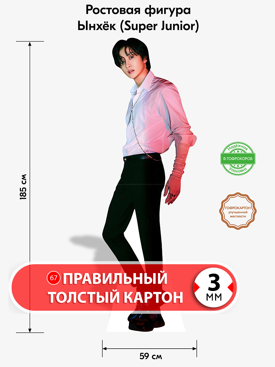 Аксессуар для фотосессий, Ынхёк (Super Junior) 1, ростовая фигура