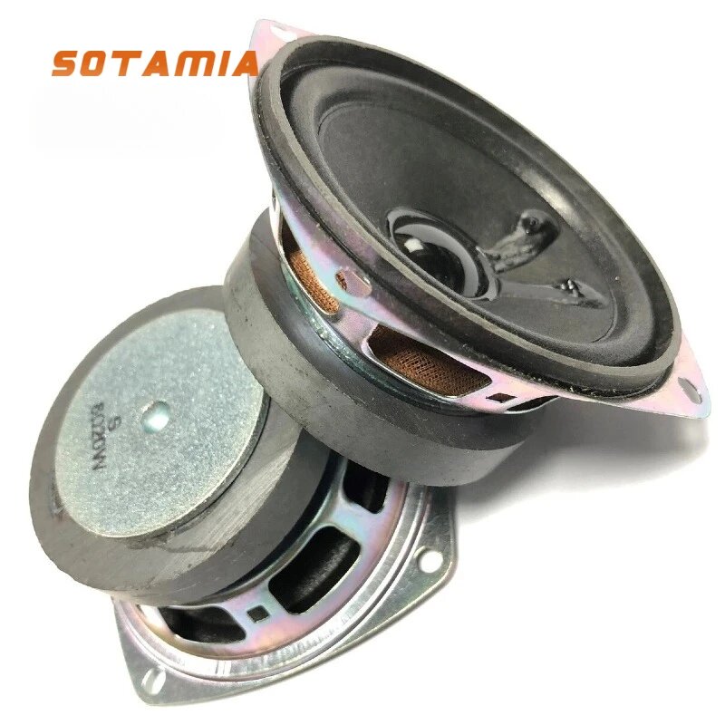 SOTAMIA Портативные динамики 2 шт. 3 дюйма 20 Вт