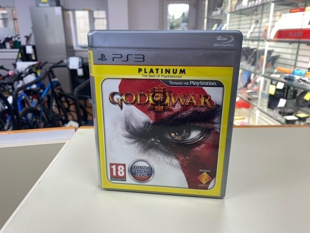 Игра God of War 3 Platinum для PlayStation 3, на русском, Б/У, Уценка